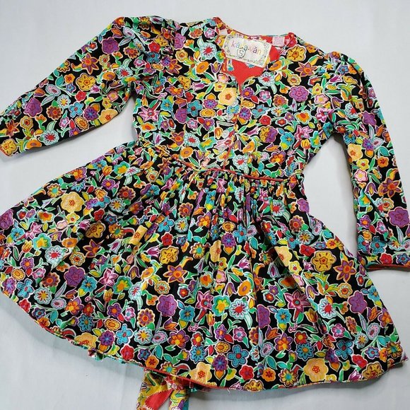 Karavan | Dresses | Vintage Karavan Girls Sz 56y Colorful Dress | Poshmark